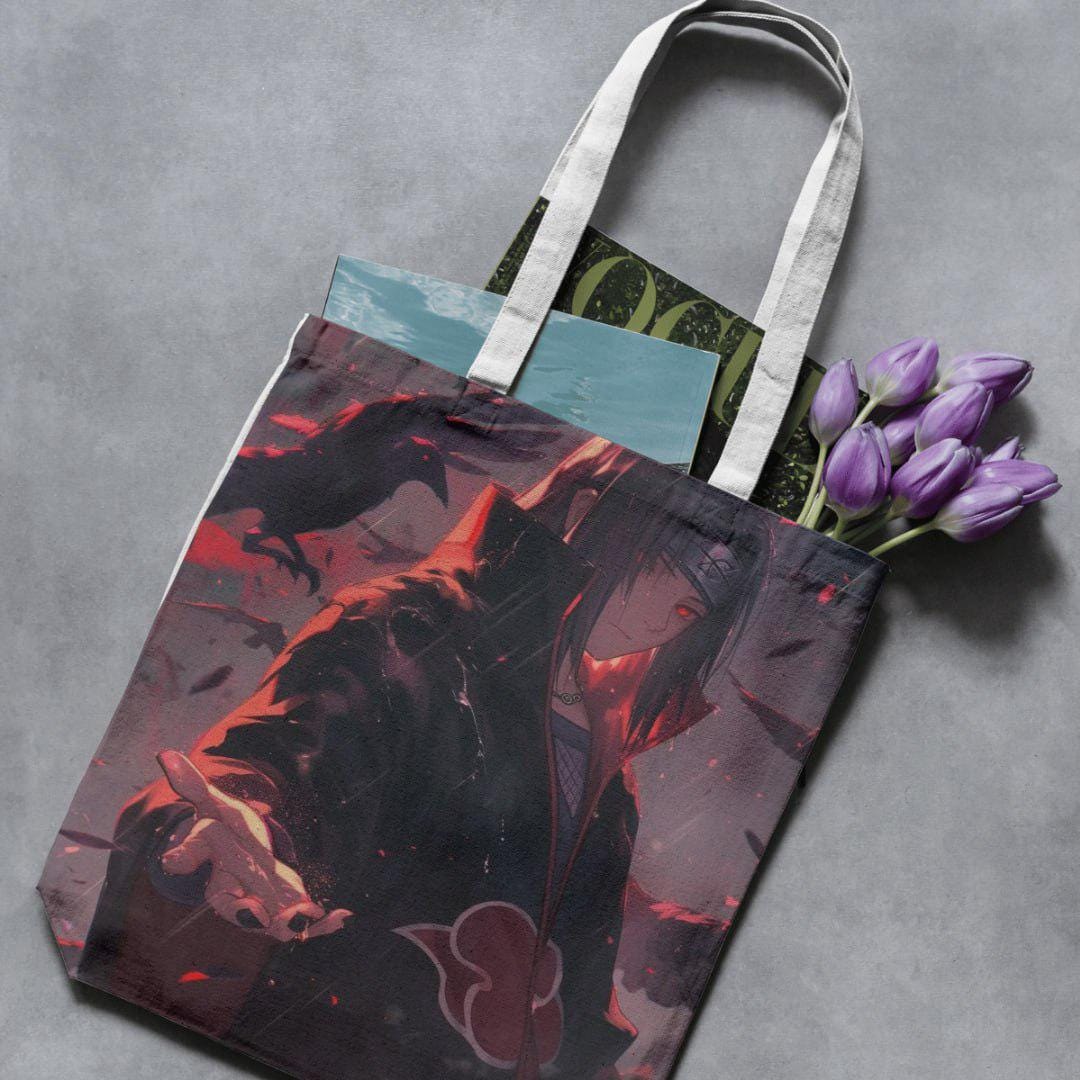 Itachi Naruto Anime Character 3D Printed Tote Bag, Itachi Naruto Tote ...