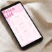 Pink Modern Price List, Price List Template, Pricing Sheet, Editable ...