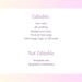 Pink Modern Price List, Price List Template, Pricing Sheet, Editable ...