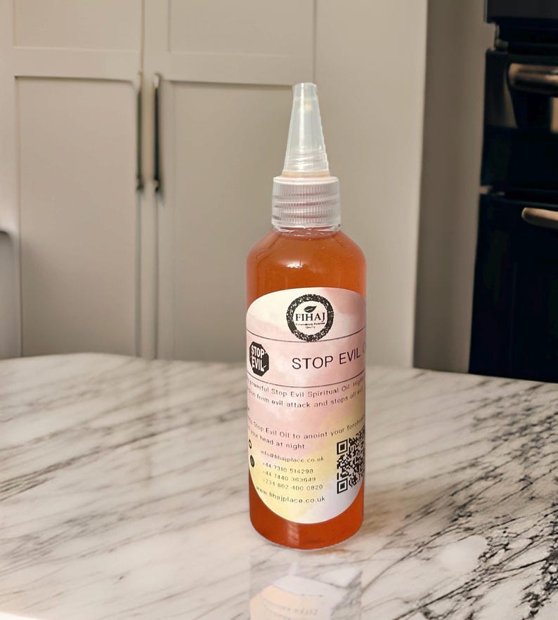 Stop Evil Oil- Powerful Spiritual Oil - Etsy