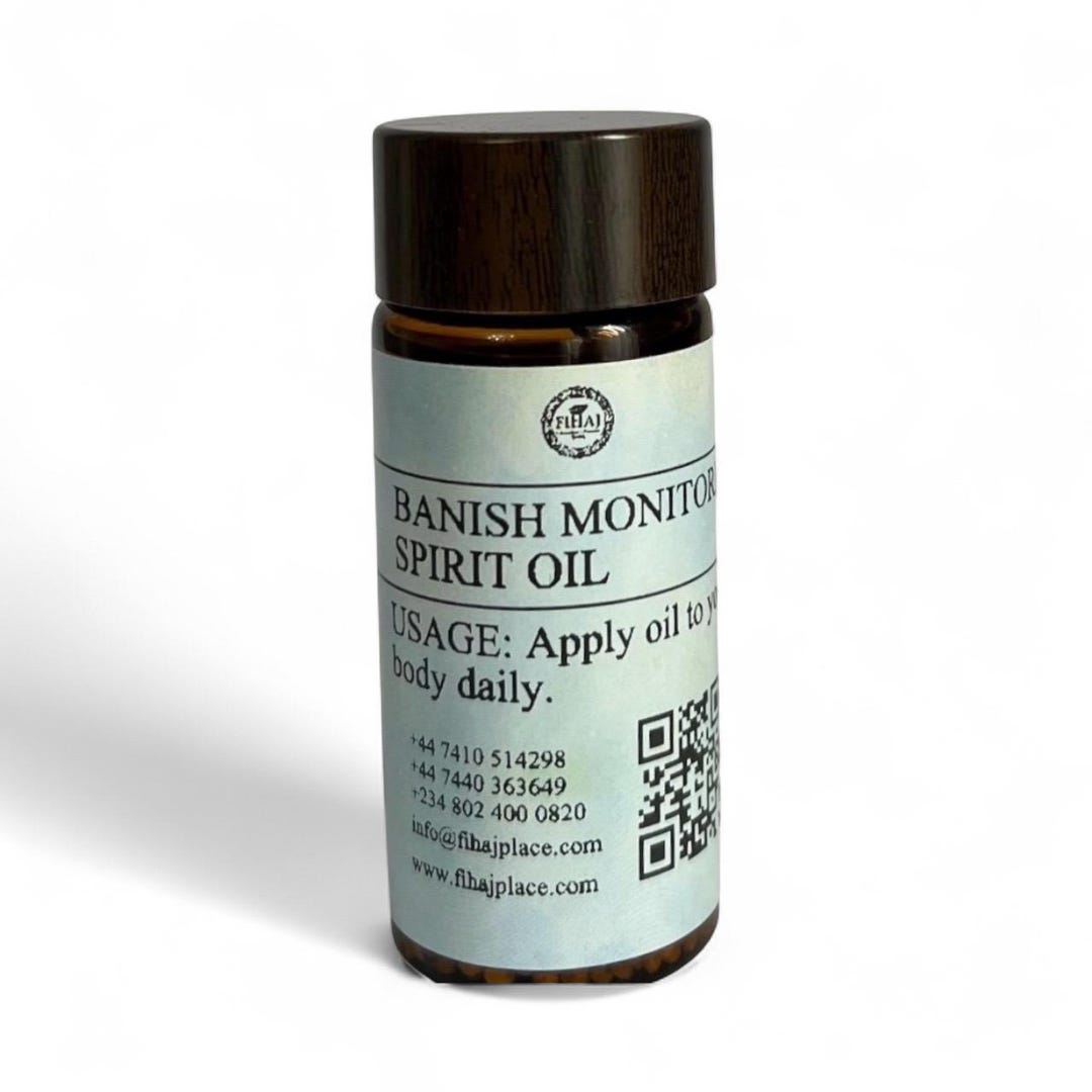 Banish Monitoring Spirit Oil - Etsy