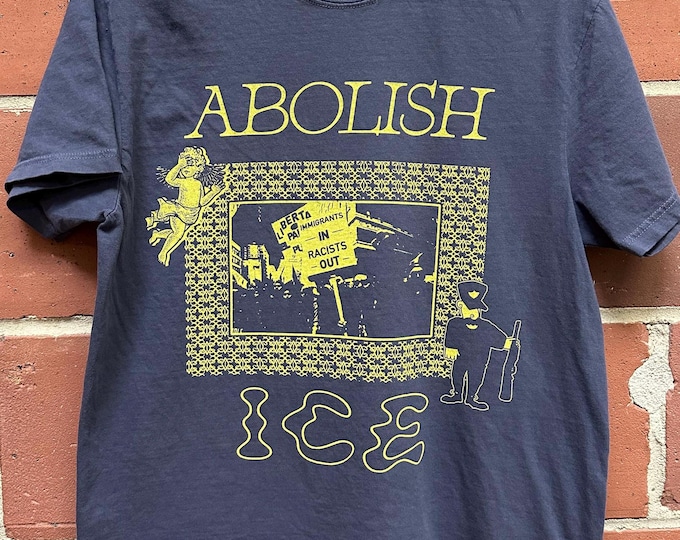 Abolish ICE T-shirt - Etsy