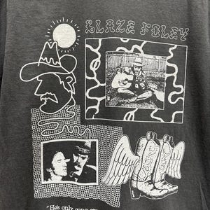 Blaze Foley Fan Art T-shirt - Etsy