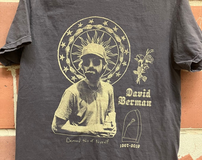 David Berman T-shirt - Etsy