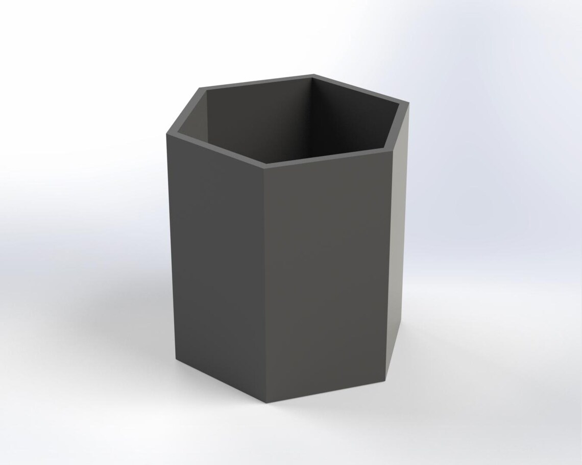 Plant Pot 3D Printer STL Files – Modern 3D Printable Planter Set With ...