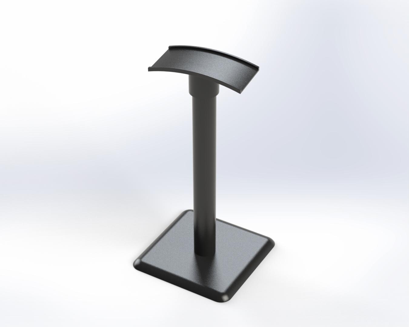 3D Printed Headphone Stand STL File: Custom Headphone Holder (digital ...