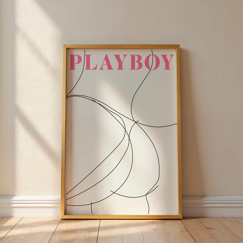 Playboy Posters - Etsy