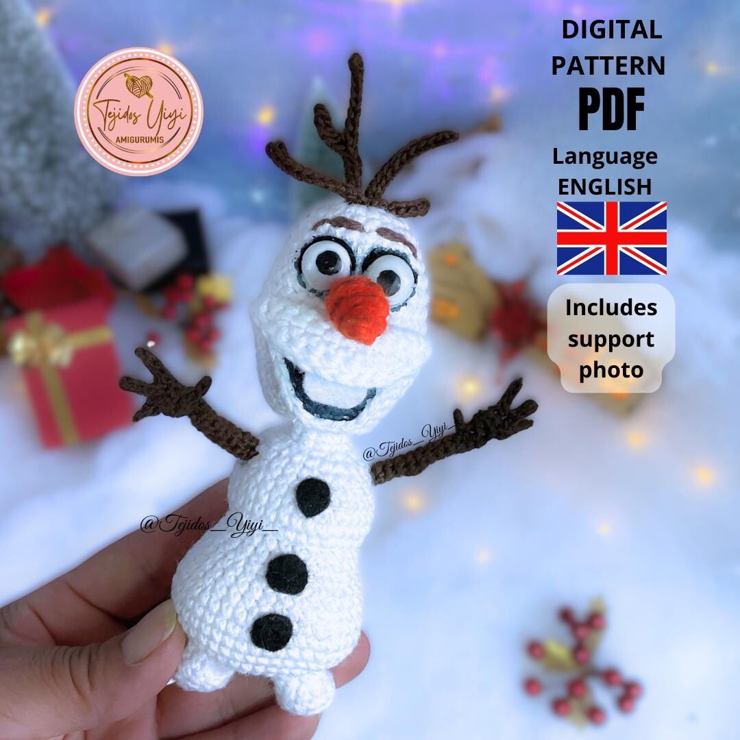 Digital Pattern OLAF, Language ENGLISH - Etsy