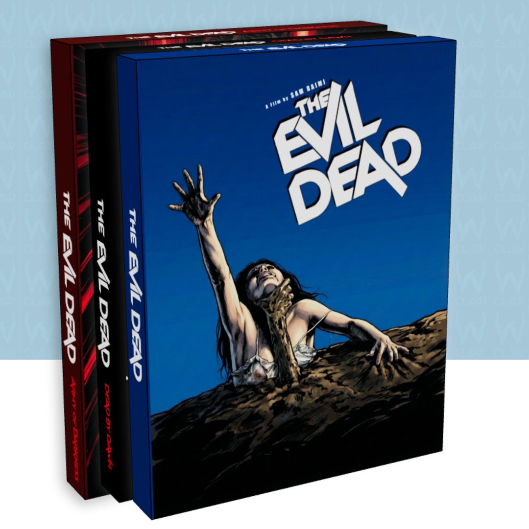 The Evil Dead Collection Premium Hardbox (no Movies) - Etsy