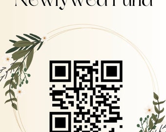 Wedding QR Code Template - Etsy
