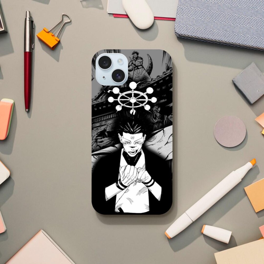 Cover per Telefono Sottile Sukuna Jujustsu Kaisen Anime Cover ...