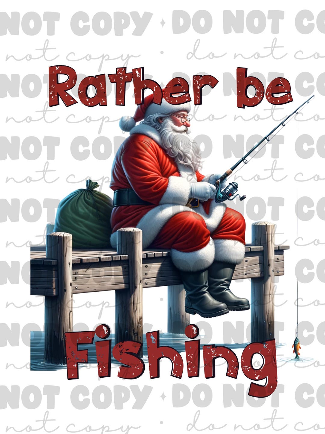 Santa Fishing Png, Bass Fishing Png, Fishing Christmas Png, Fishing ...