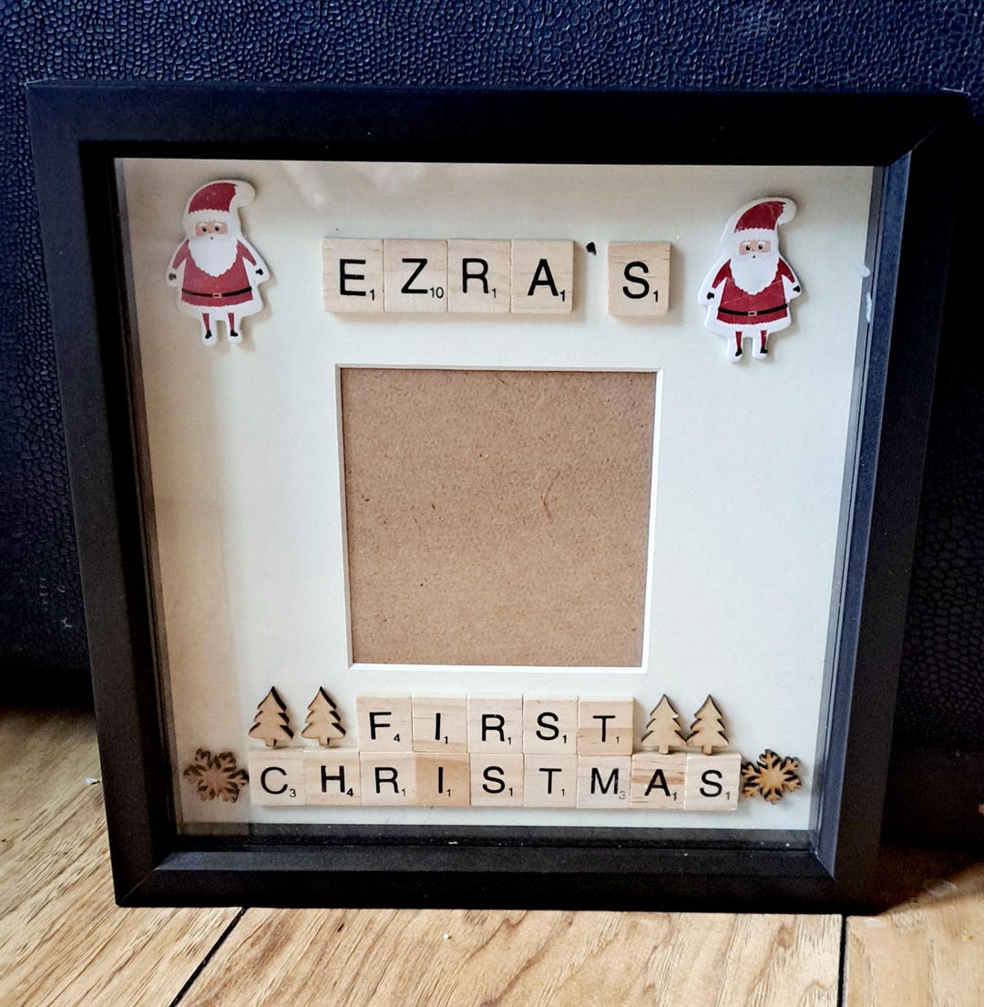 First Christmas Box Frame.... - Etsy