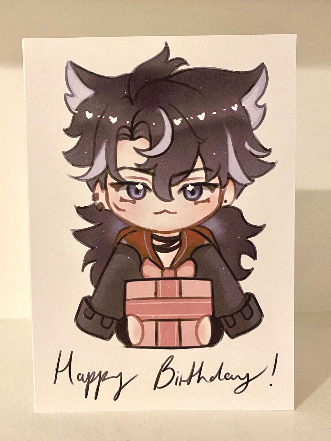 WRIOTHESLEY BIRTHDAY CARD | Genshin Impact | Anime | Birthday Gift - Etsy