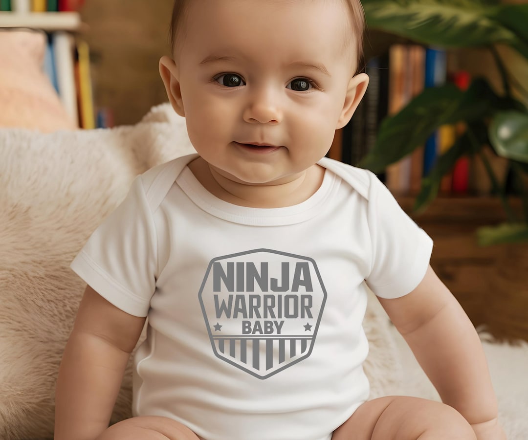 Baby Ninja Warrior, Little Ninja Warrior, Infant Bodysuit, Toddler Tee ...