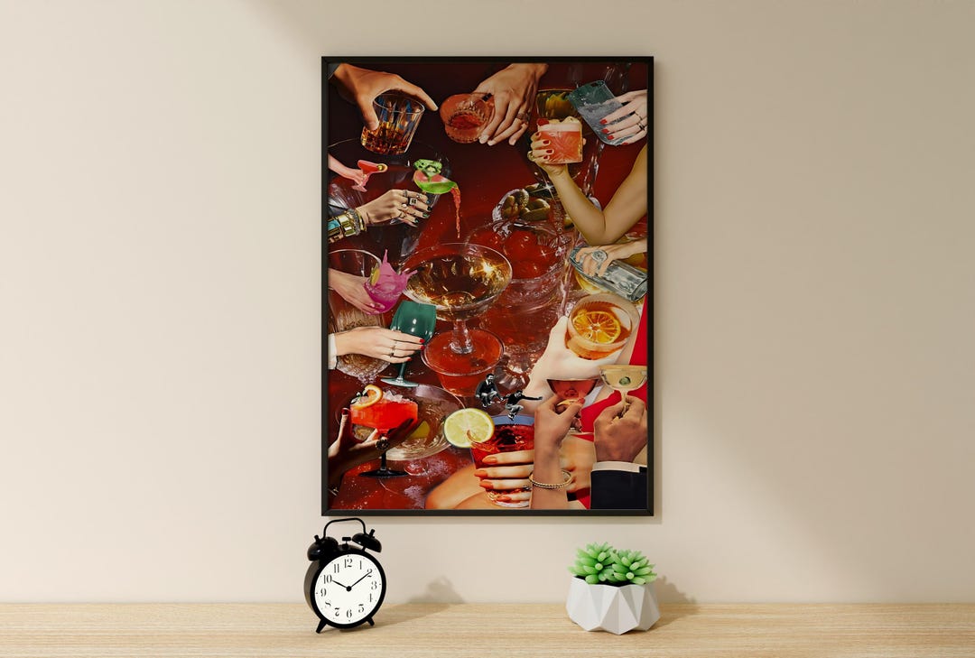 Celebrating Poster, Celebrating Art, Vintage Art, for Gift, Ready to ...