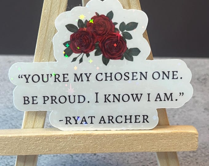 The Ritual Series Merch Black Acrylic Bookmark Book Quote Personalized ...