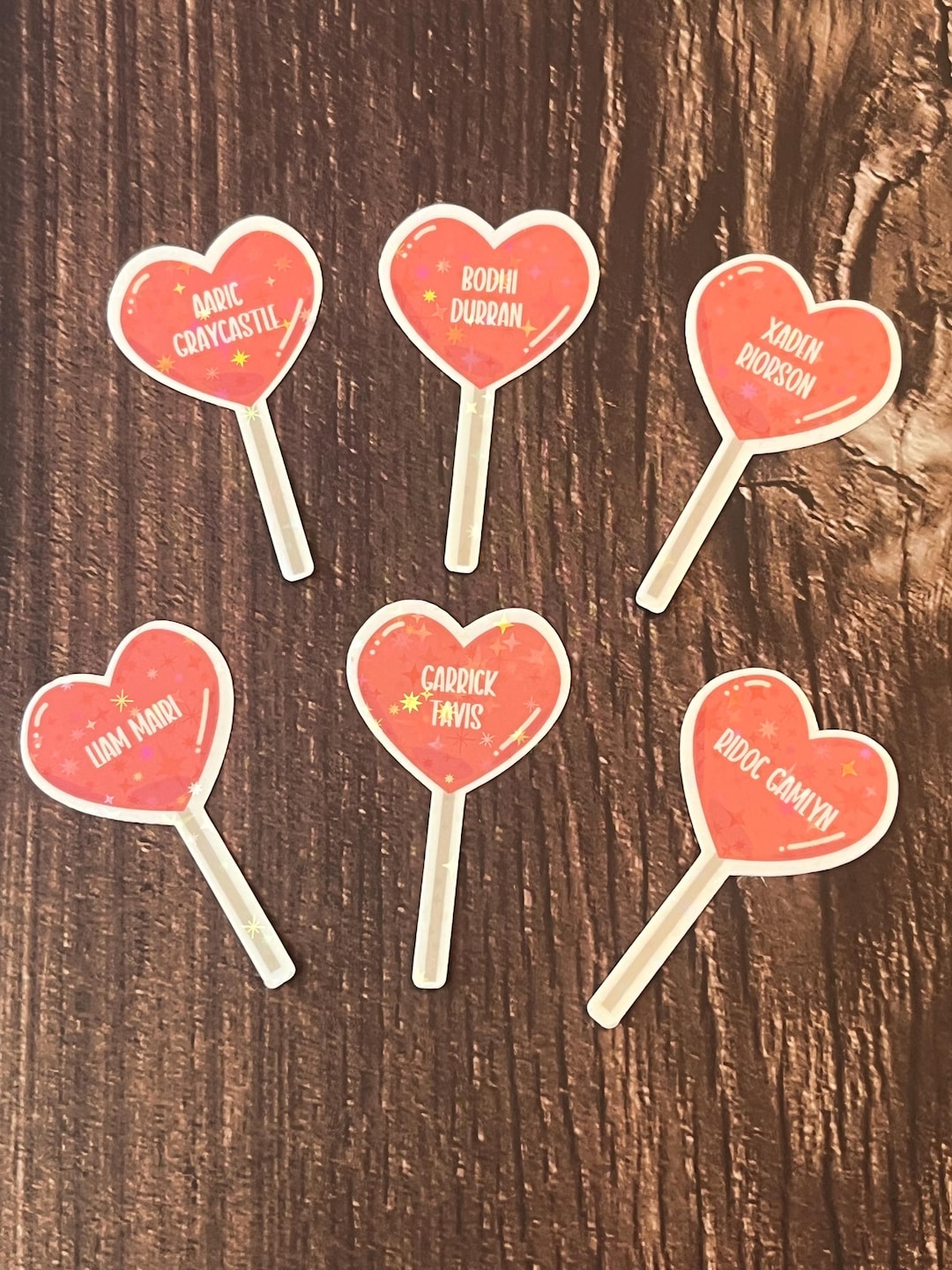 Fourth Wing Candy Heart Sucker Book Boyfriends - Xaden, Bodhi, Garrick ...