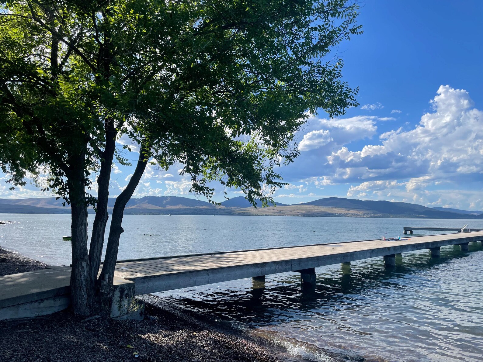 Photo Print: Flathead Lake, Boettcher Park Pier, Polson, MT - Etsy