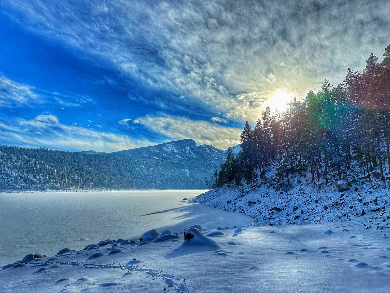 Photo Print: Lake Como, Hamilton, MT - Etsy