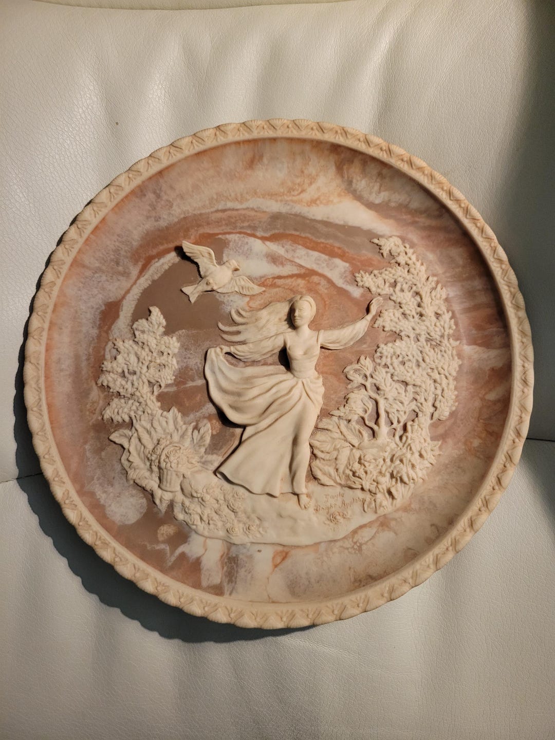 Vintage Incolay Studios Romantic Poets Wall Plaques, Shelley & Keats ...
