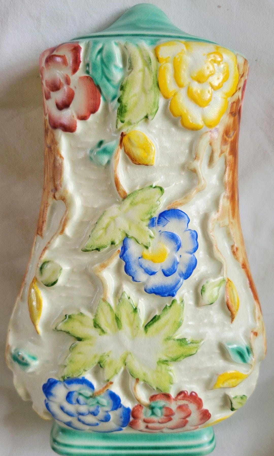 Radford Art Deco Wall Vase C1910 - Etsy