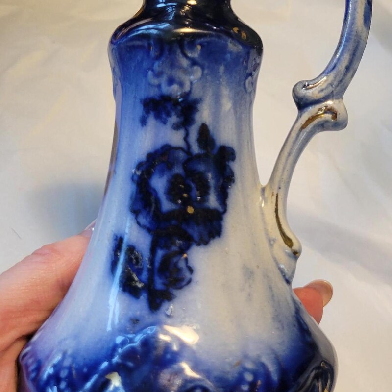 Flow Blue Pitcher - Etsy