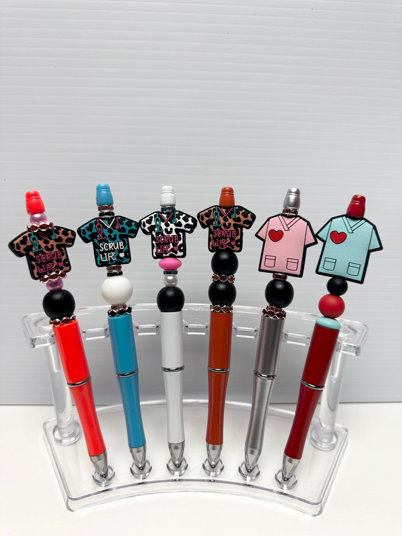 Scrub Life Refillable Beaded Ink Pens - Etsy