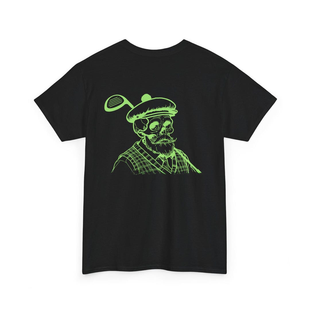 Skull'd Golf Co Vintage Scottish Skeleton Golfer T-shirt: Retro Tee - Etsy