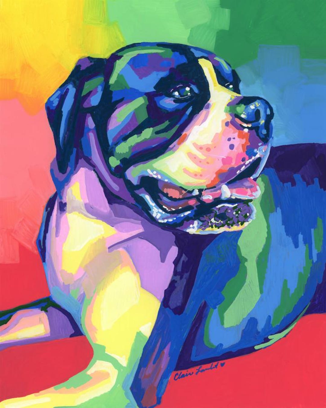 Boxer Art Print - Etsy