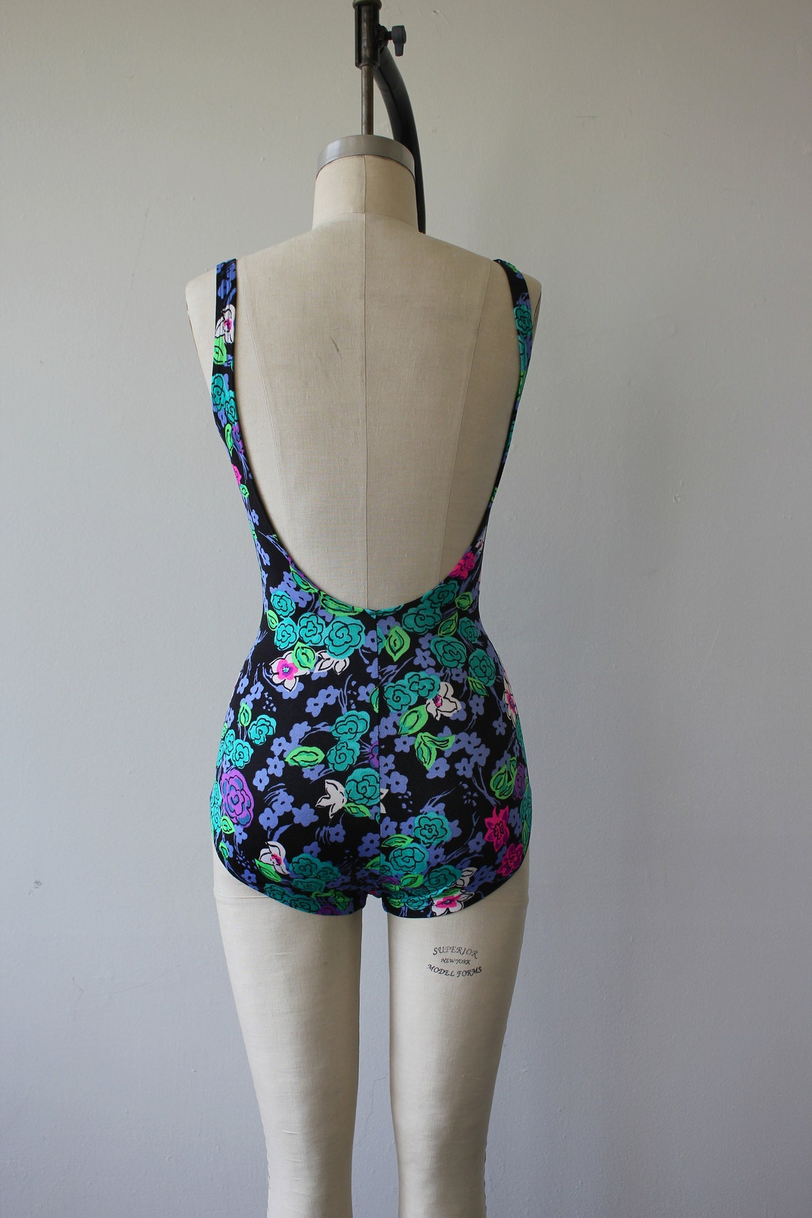 Vintage 1980s Bathing Suit 80s Gaber Swimsuit 80s One Etsy