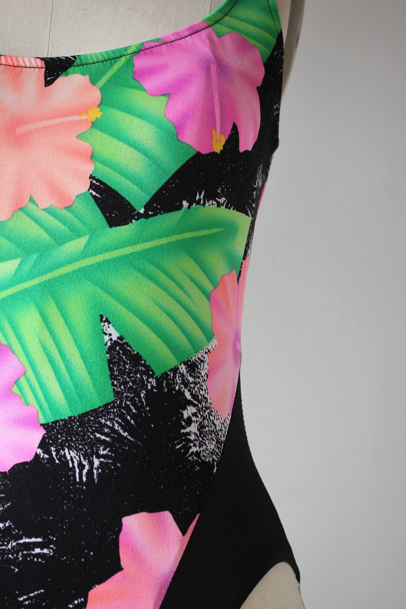 Vintage 1980s swimsuit / 80s one piece bathing suit / 80s | Etsy