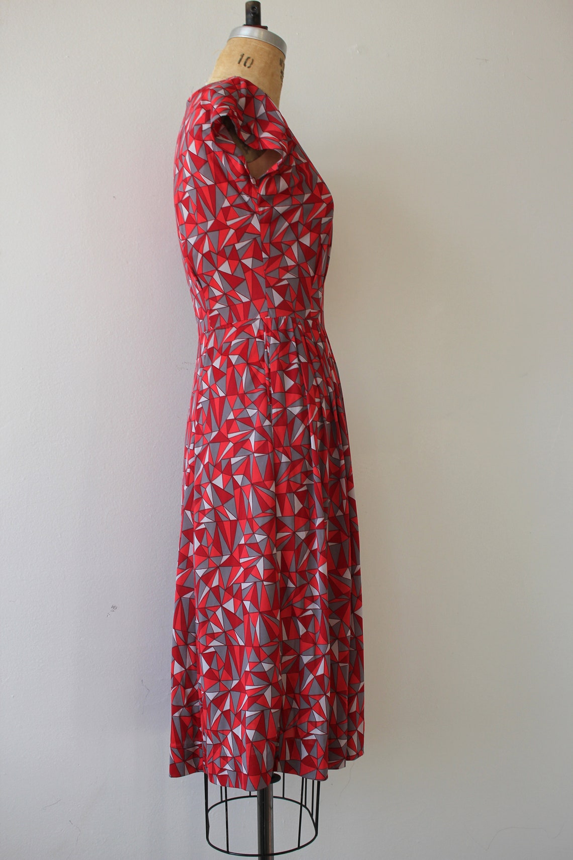 Vintage 1960s Dress / 60s Geometric Dress / 60s Dress Set / - Etsy