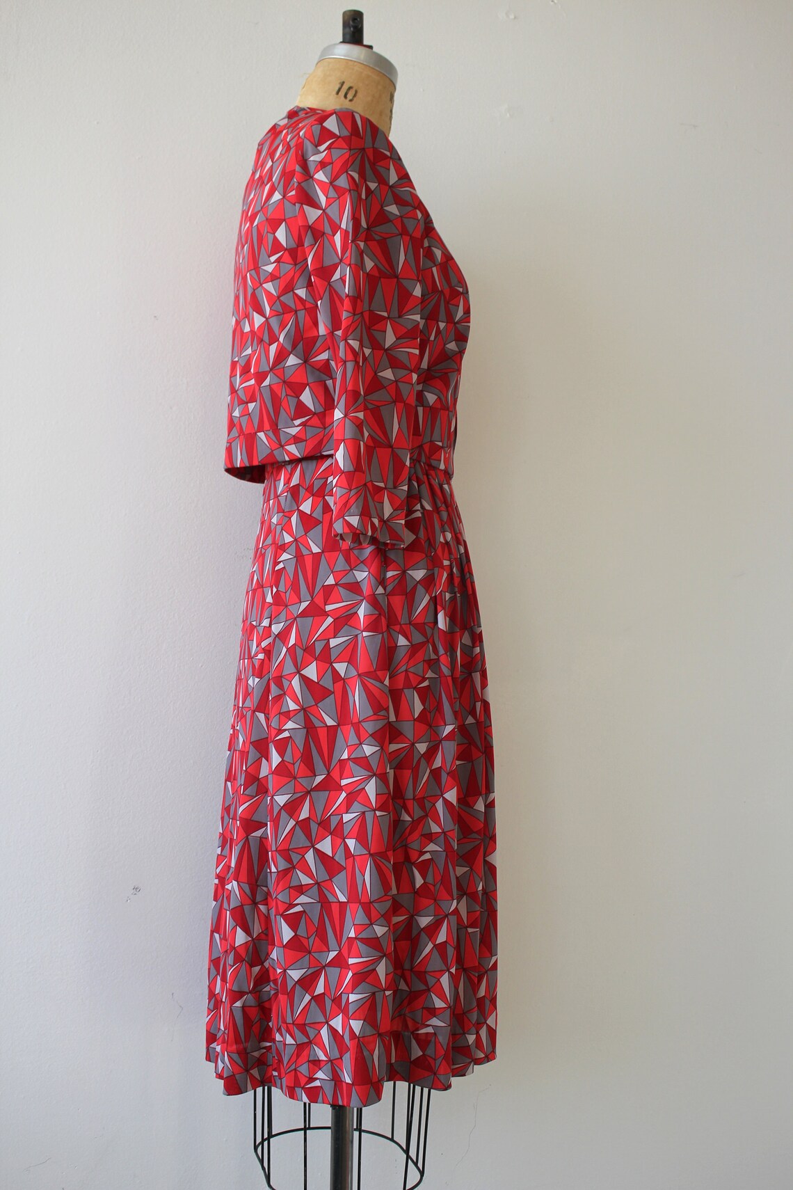 Vintage 1960s Dress / 60s Geometric Dress / 60s Dress Set / - Etsy