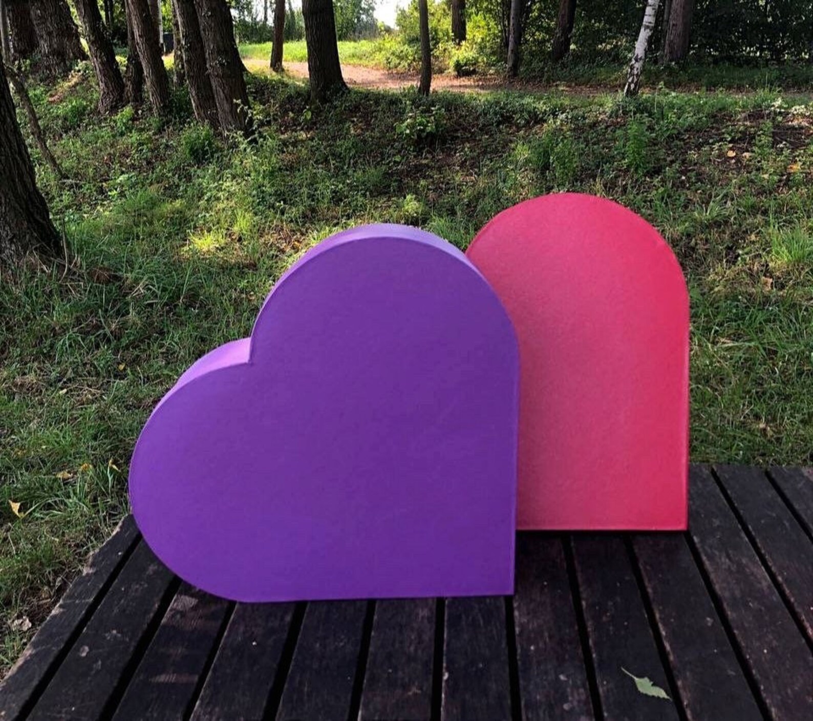 Big Box Gift Present Heart - Etsy