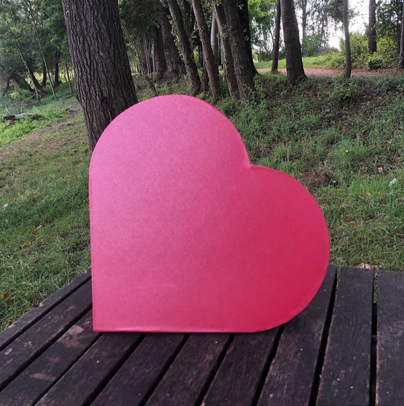 Big Box Gift Present Heart - Etsy