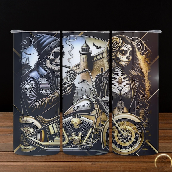 Skeleton Biker - Etsy