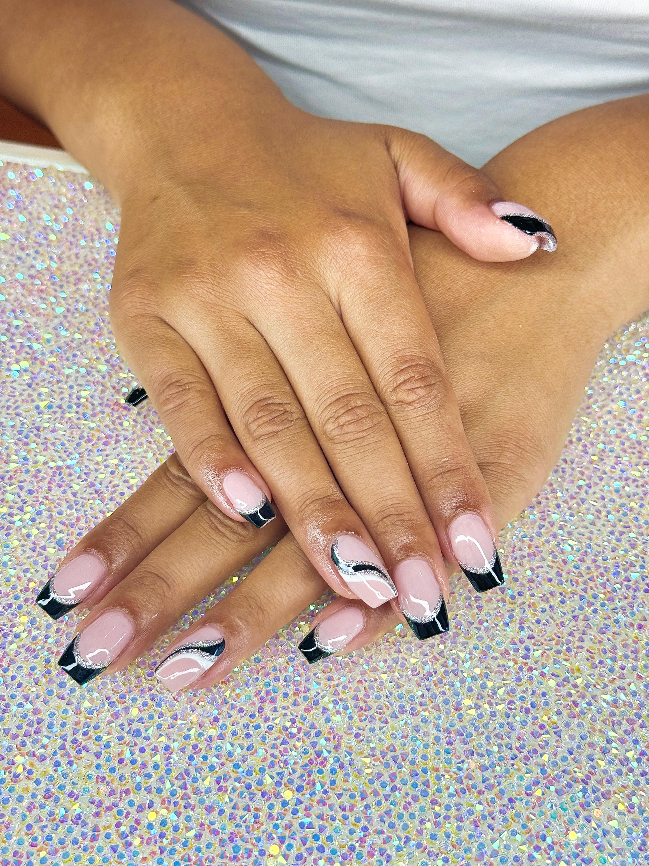 Hand Drawn Custom Press Ons - Etsy