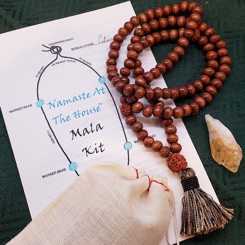 DIY Mala Kit Rudraksha - Etsy