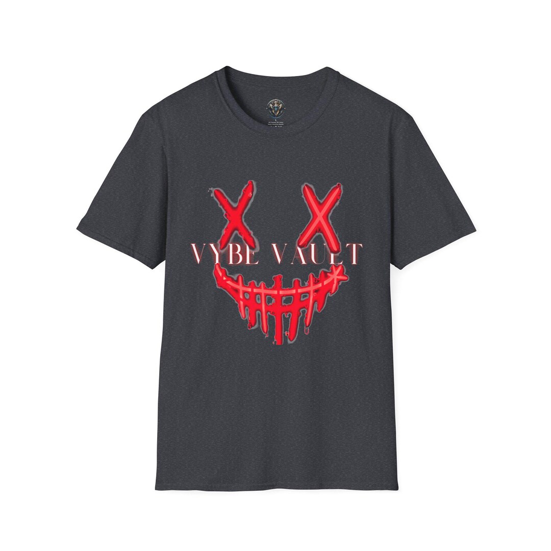 Red X Purge Mask Unisex Softstyle T-shirt Halloween Costume Tee, Creepy ...