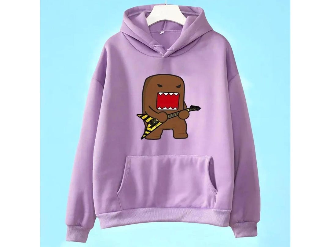 Domo Kun Hoodie – Kawaii Anime Sweatshirt | Unisex Domo Hoodie | Cute ...
