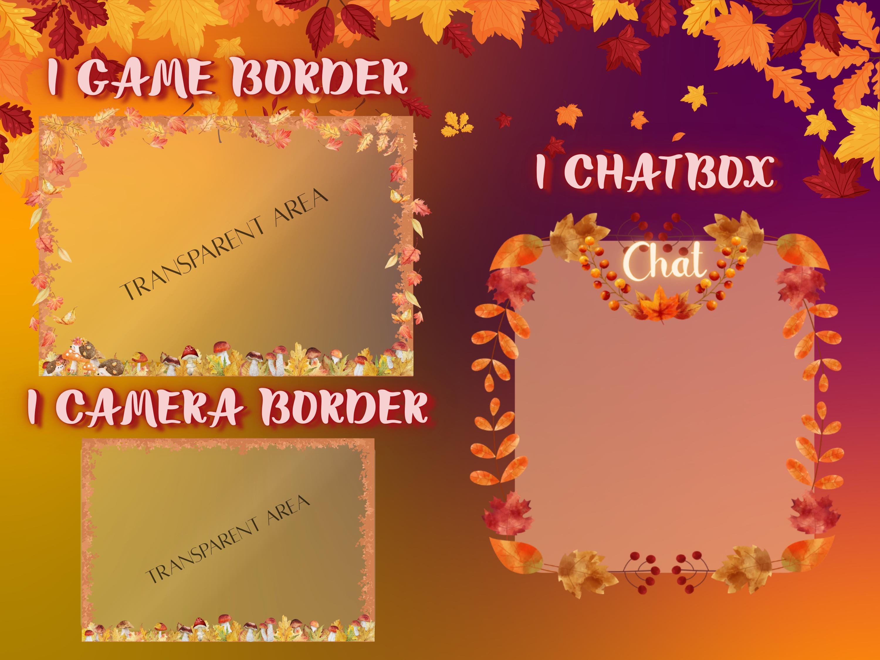 Autumn Leaves Twitch Overlay Bundle: Animated Stream Package - Etsy