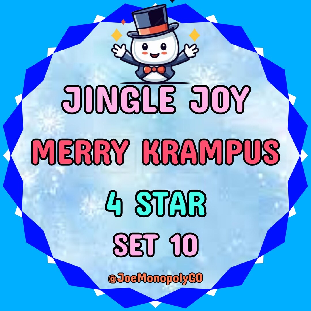 MonopolyGo Merry Krampus Set 10 - Etsy.de