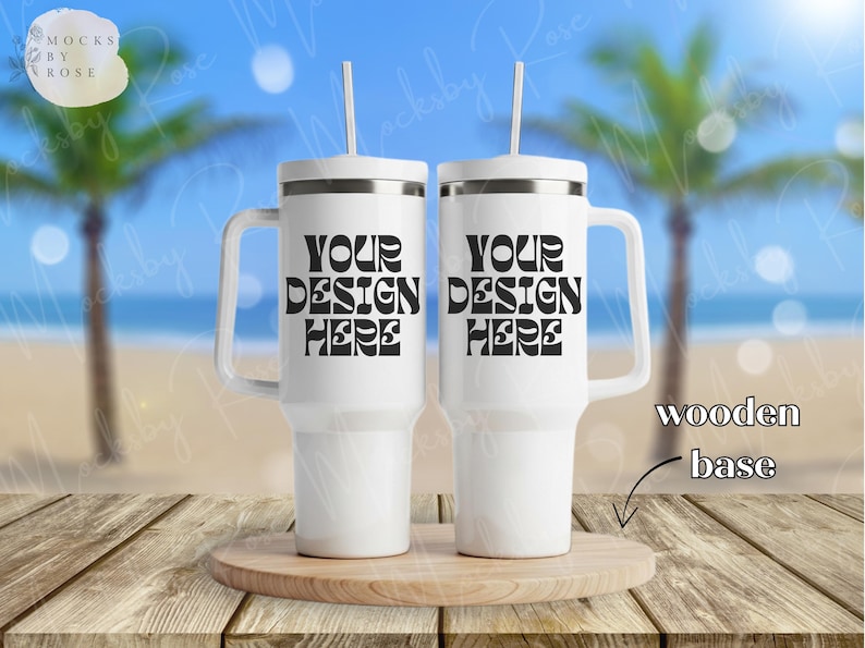 ICP 40oz Tumblers Editable Canva Mockup, Canva Frames Drag Drop ...