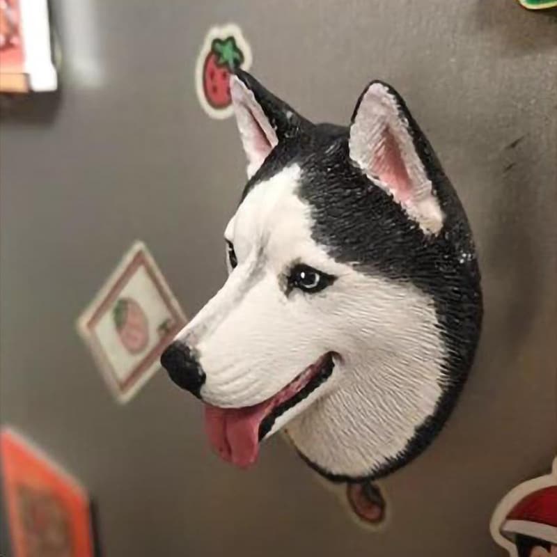 Pet Portrait Dog Magnets - Etsy UK