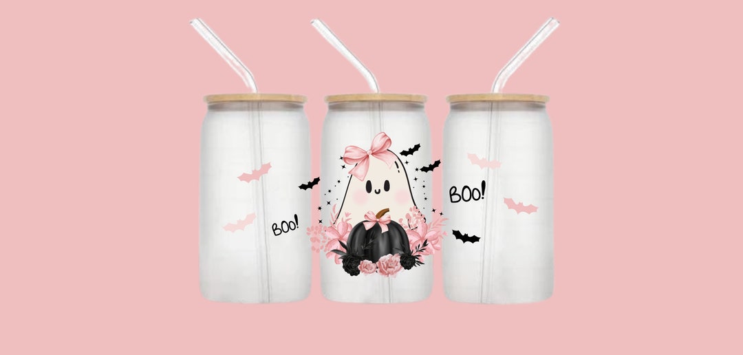 Girlie Ghost Class Can Image PNG Sublimination - Etsy