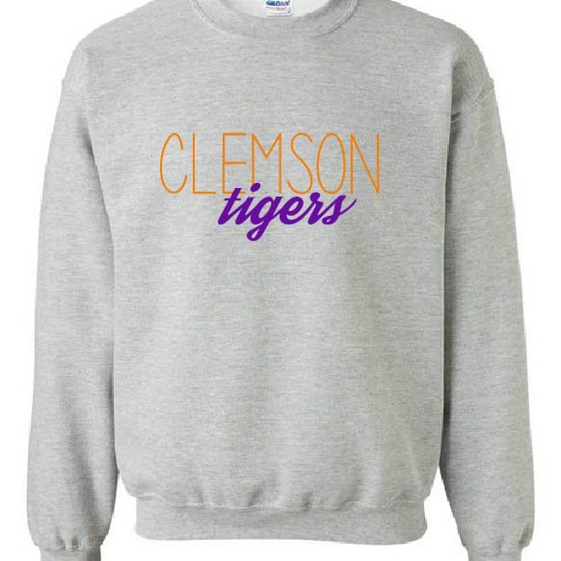 Clemson Sweatshirt - Etsy