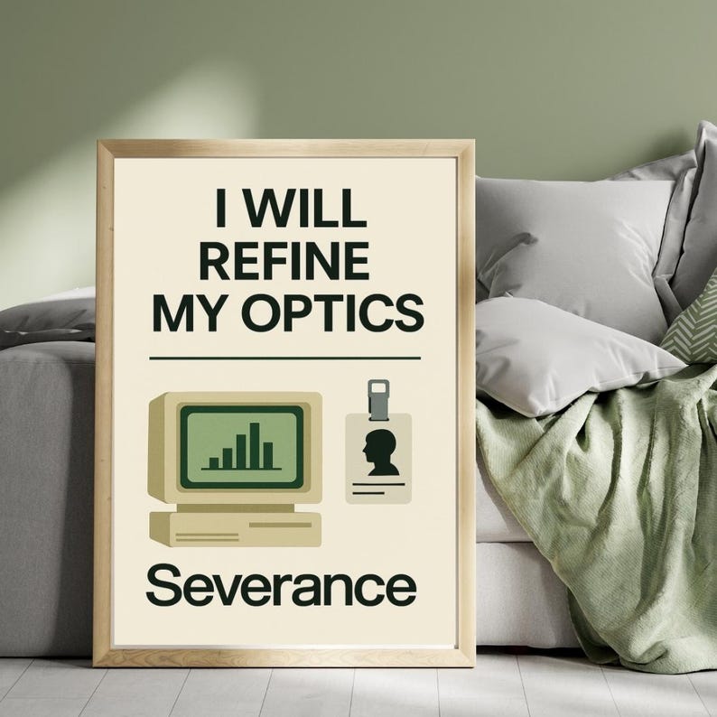 Severance - Minimalist TV Series Poster – Cult Show Wall Art – Instant ...