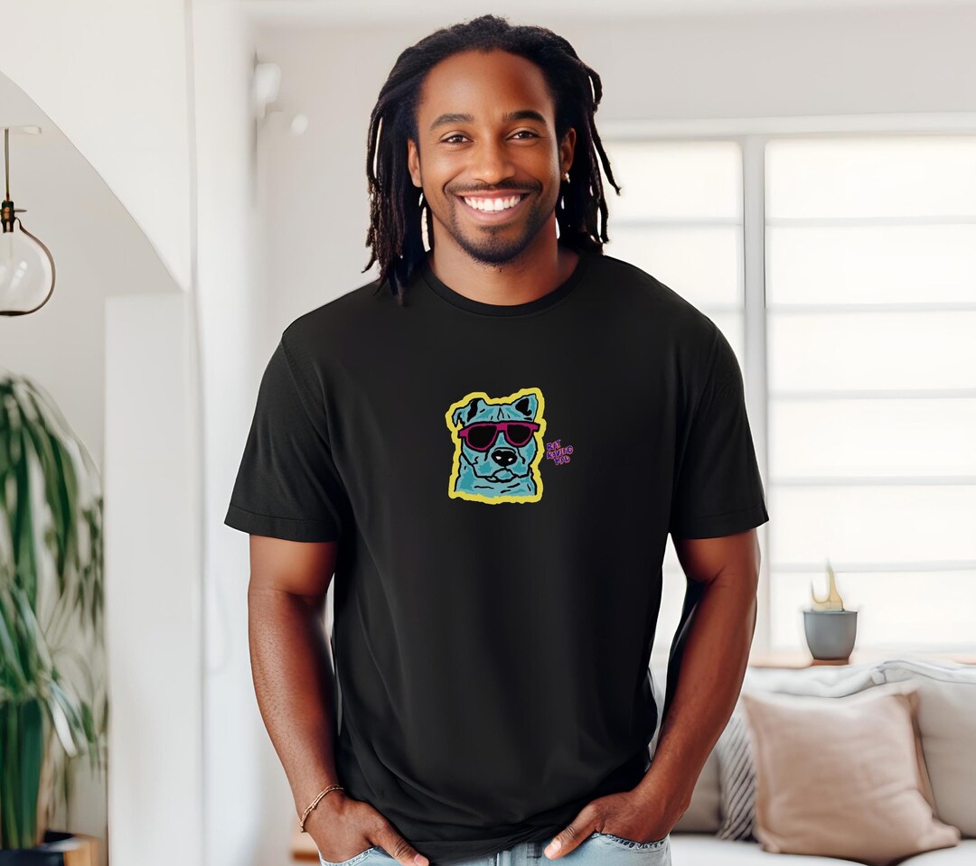 Rat Raving Mad Cool Staffy T-shirt, Unisex Dog Shirt - Etsy