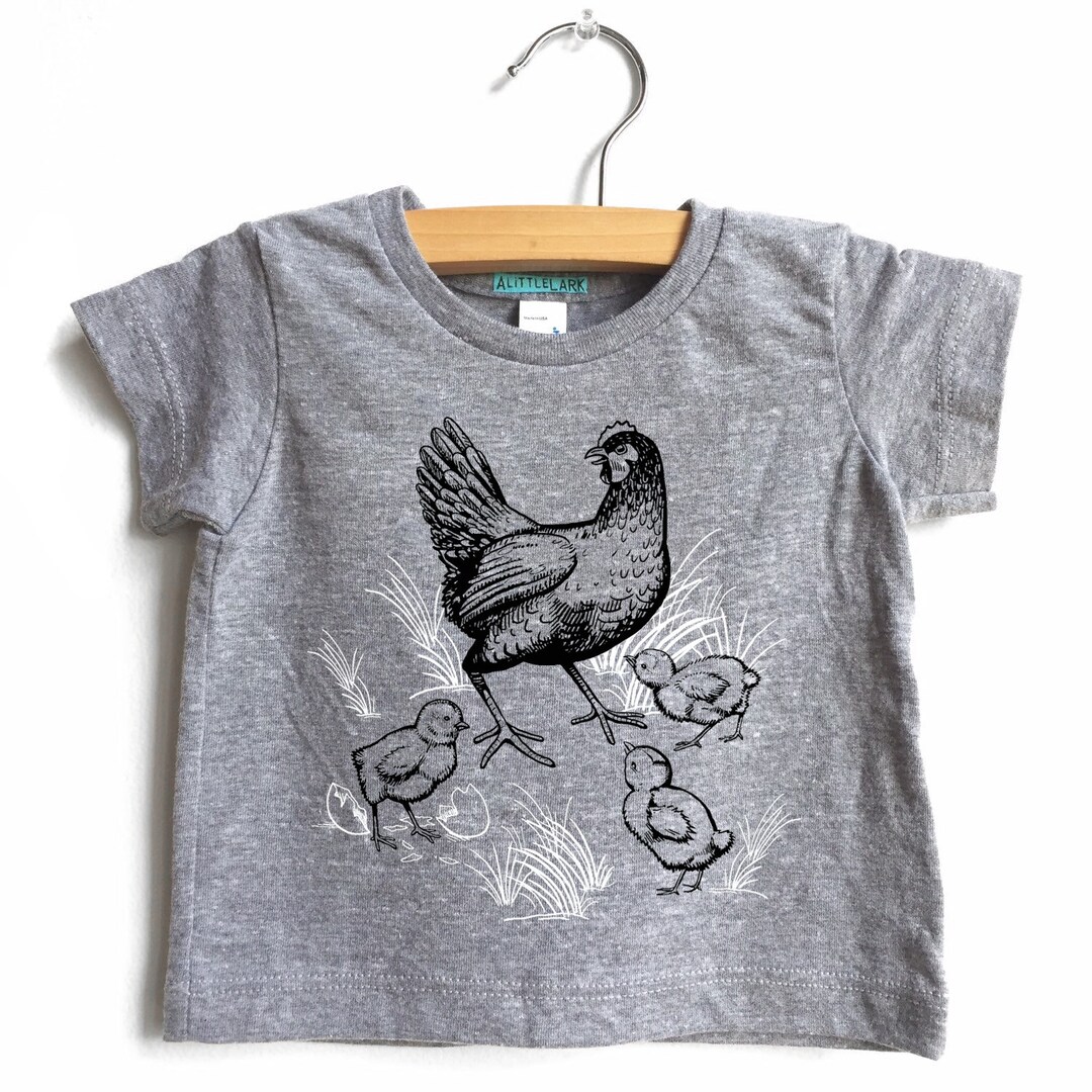 Cute Chicken Shirt, Unisex Baby Clothing, Chicken Tshirt, Unisex ...